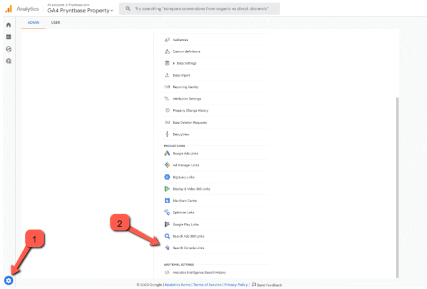 How To Connect Google Search Console to Google Analytics